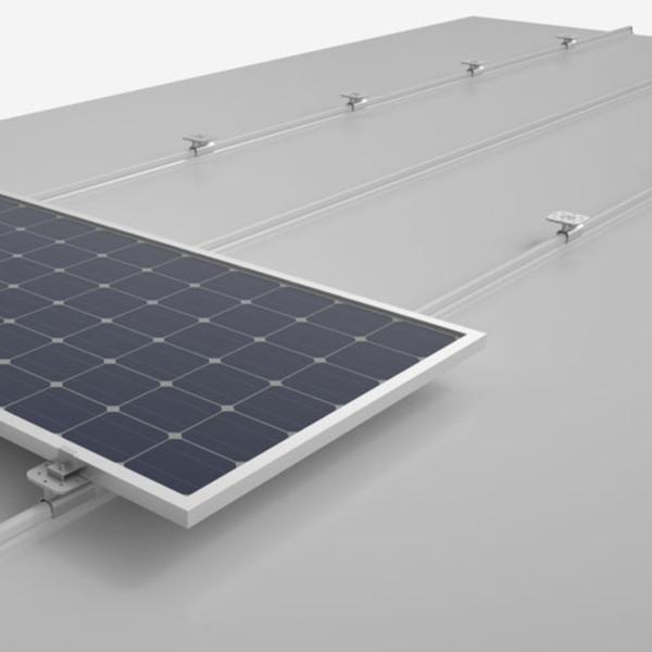 Metal Roof Mounting System for Solar Panels - Jinko Solar Panel - Solar ...